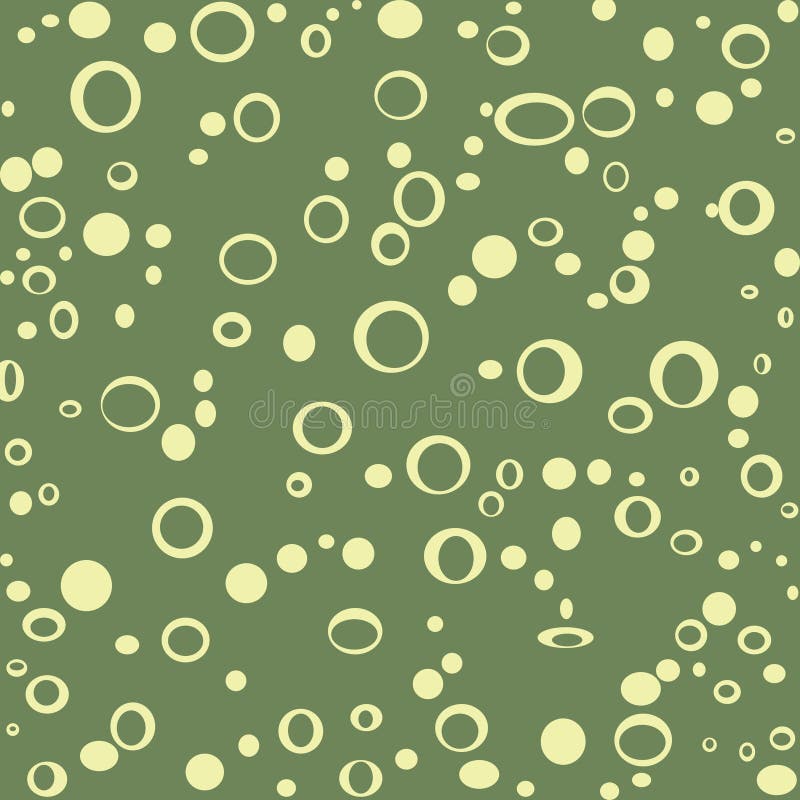 Retro Green Wallpaper. Seamless Stock Vector - Illustration of painting ...