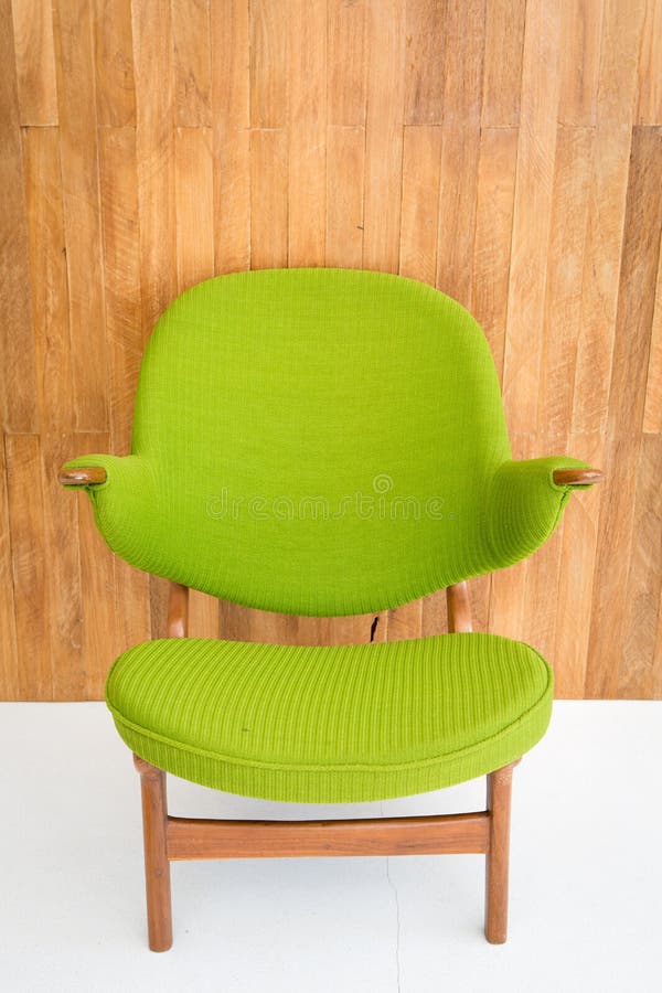 Retro green chair stock photo. Image of comfortable, decoration - 28246502