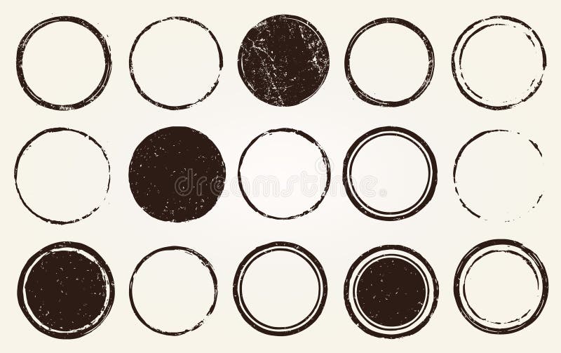 Distressed Ink Vector Image Border Frames Stock Illustrations – 1,974 ...