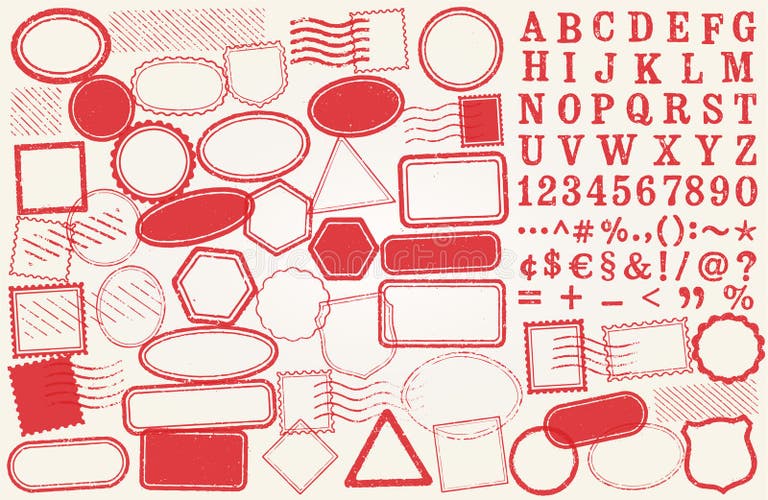 Stamps Vector Border Stock Illustrations – 7,089 Stamps Vector Border ...