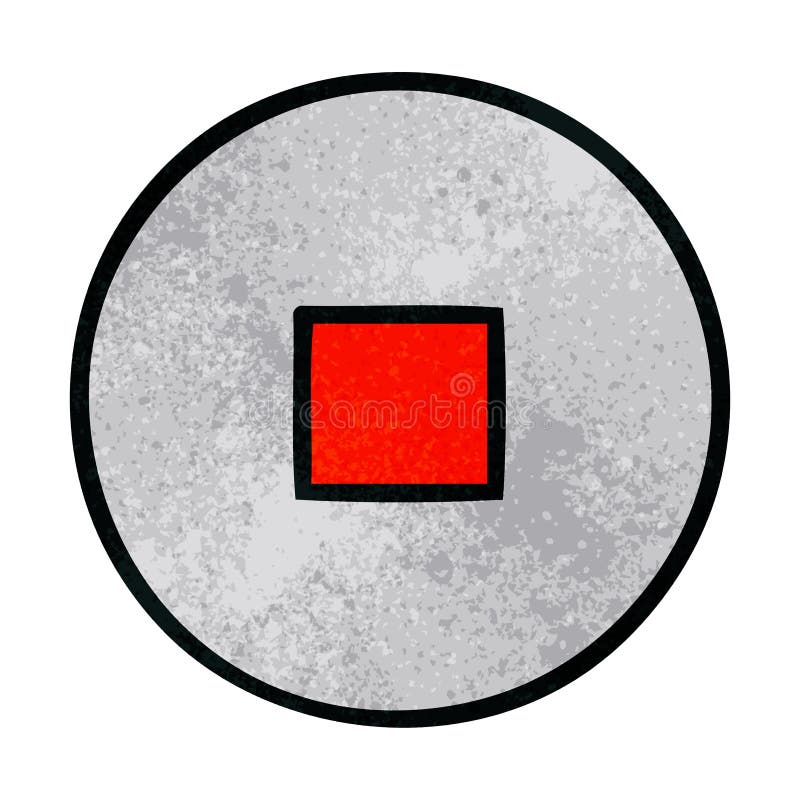 Cartoon stop sign stock illustration. Illustration of cartoon - 38068072