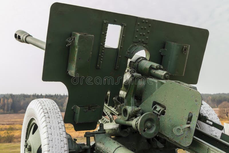 Retro gun stock image. Image of green, power, retro, barrel - 45994427