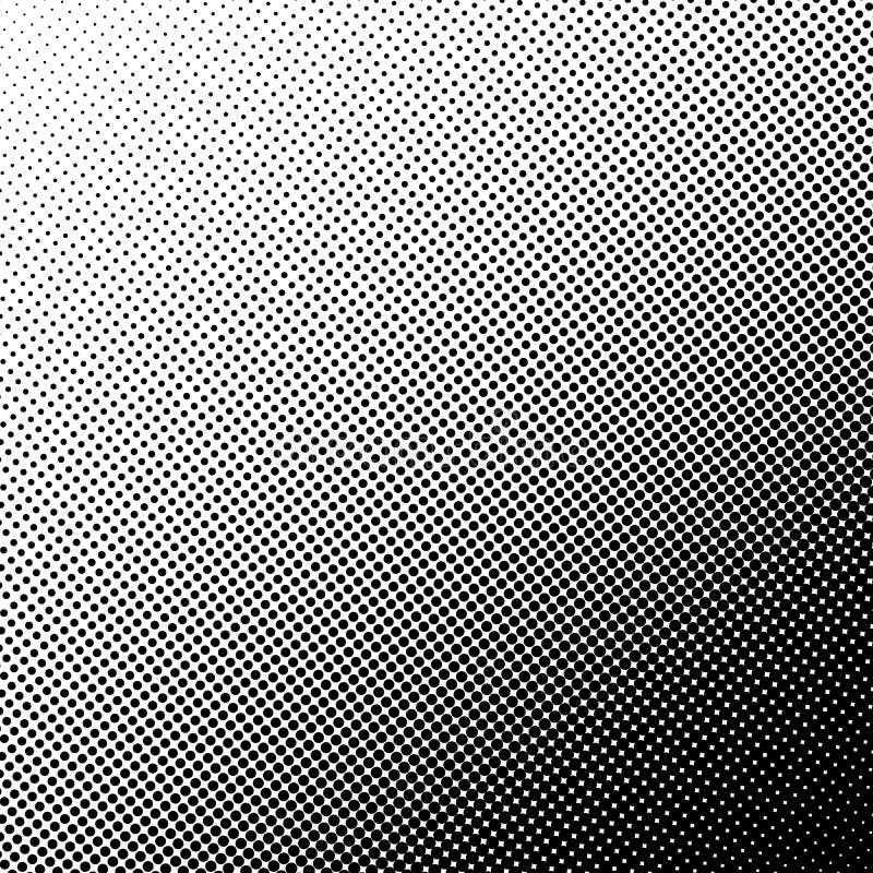 Retro Halftone Gradient Circle Background Stock Vector - Illustration ...