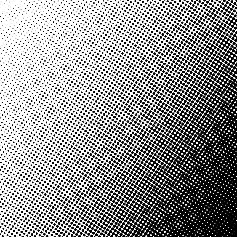 Retro Halftone Gradient Circle Background Stock Vector - Illustration ...