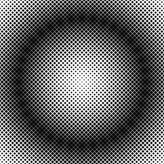 Retro Halftone Square Pattern Background Design with Diagonal Squares Stock Vector ...