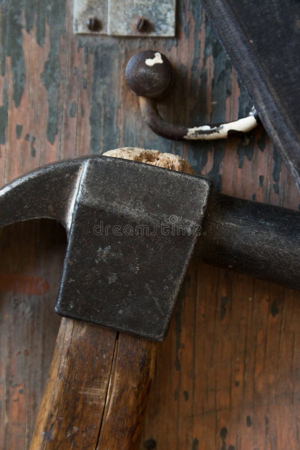 Retro hammer stock image. Image of antique, wooden, brown - 57789467