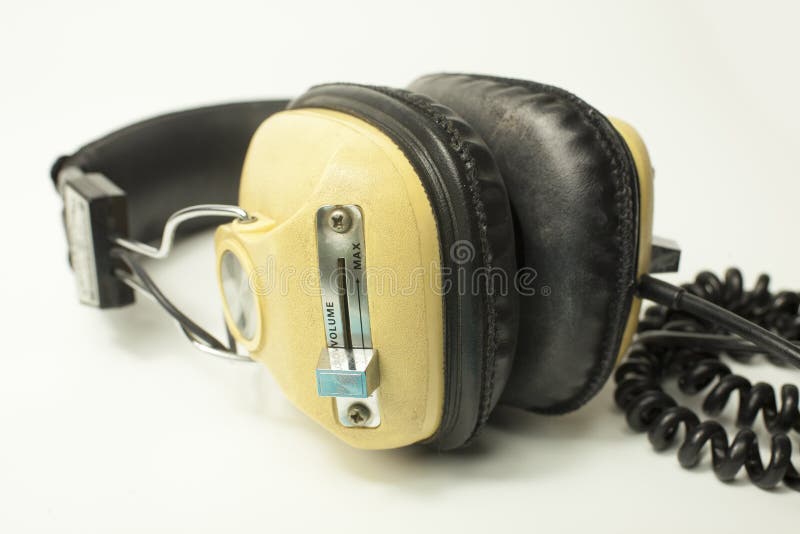 Retro headphones stock photo. Image of cool, headphones - 28149184