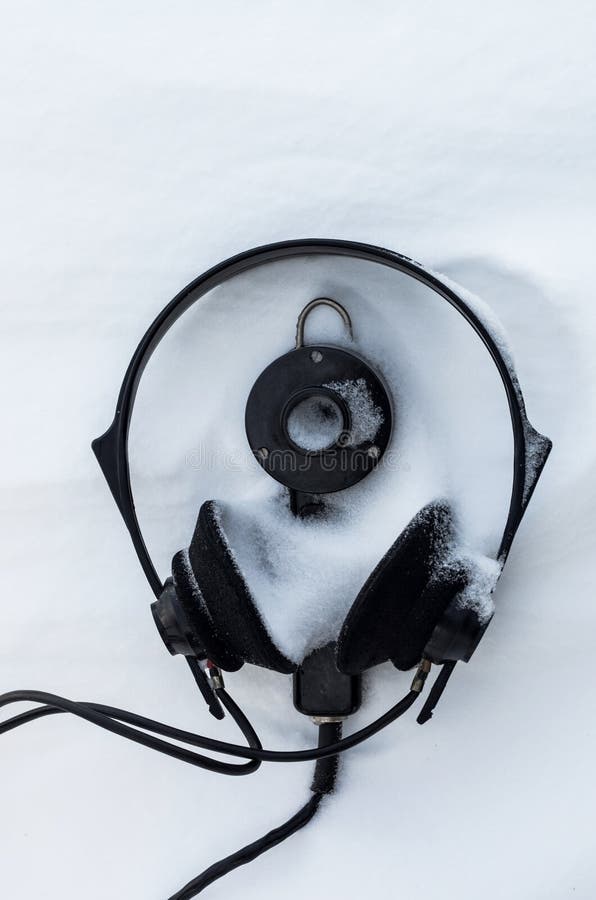 Retro Headphones and a Microphone Stock Image - Image of electric, arts ...