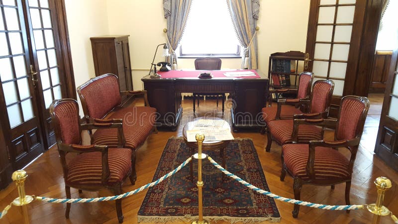 Retro and Historical Working Room Editorial Image - Image of room ...