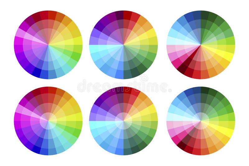 Soft Color Wheel Stock Illustrations – 952 Soft Color Wheel Stock ...