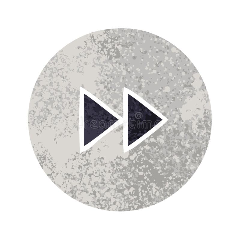 Cartoon Fastforward Fast Forward Button Audio Music Radio Cassette Cute ...