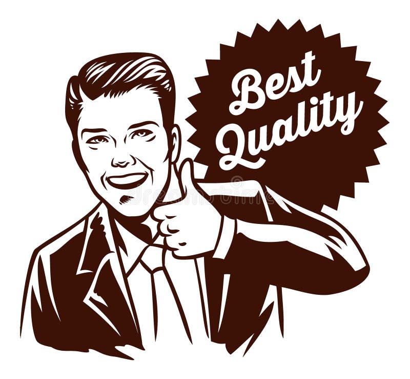 Retro Illustration Man