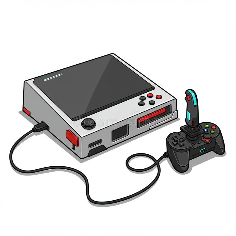 A Retro-inspired Gaming Console with a Simplistic Box Design. it ...