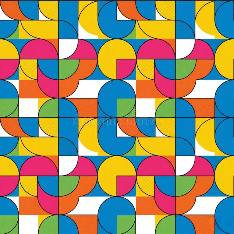 Curved Shapes Pattern Stock Illustrations – 42,216 Curved Shapes ...