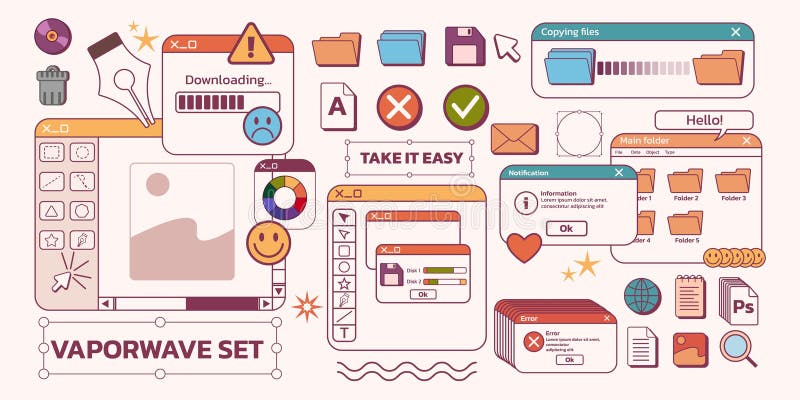 Vhs Background, Tv Old Screen Backdrop. Retro Vintage Cameras with ...