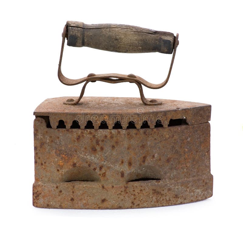 Old iron stock photo. Image of household, metal, metallic - 10907944