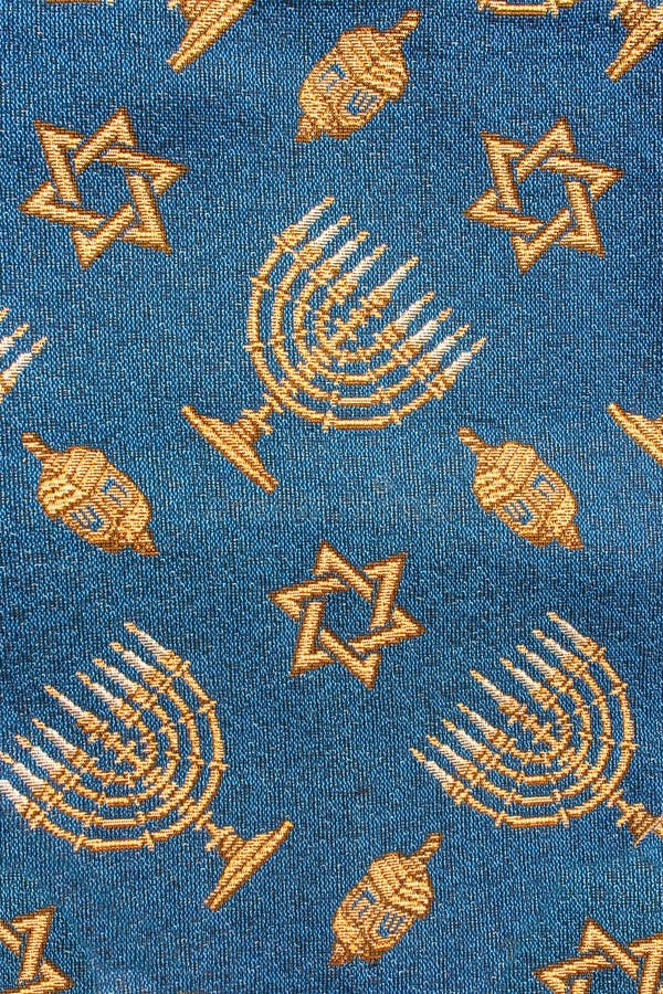 Retro Jewish Synagogue Tapestry Textile Pattern Stock Image - Image of ...