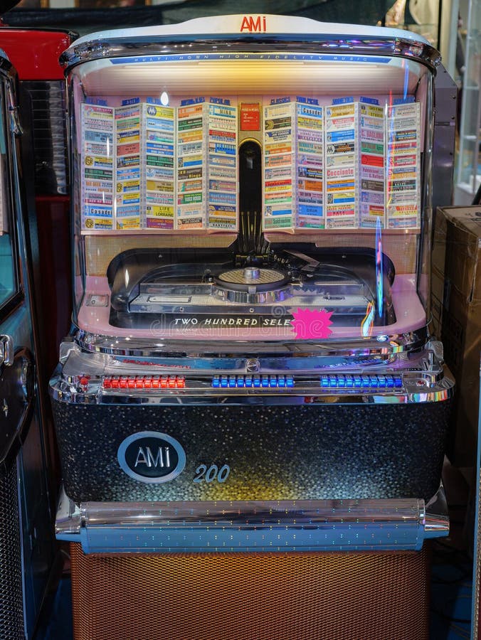 Retro Jukebox: Music and Dance in the 1940s and 1950s Editorial Stock Photo - Image of party ...