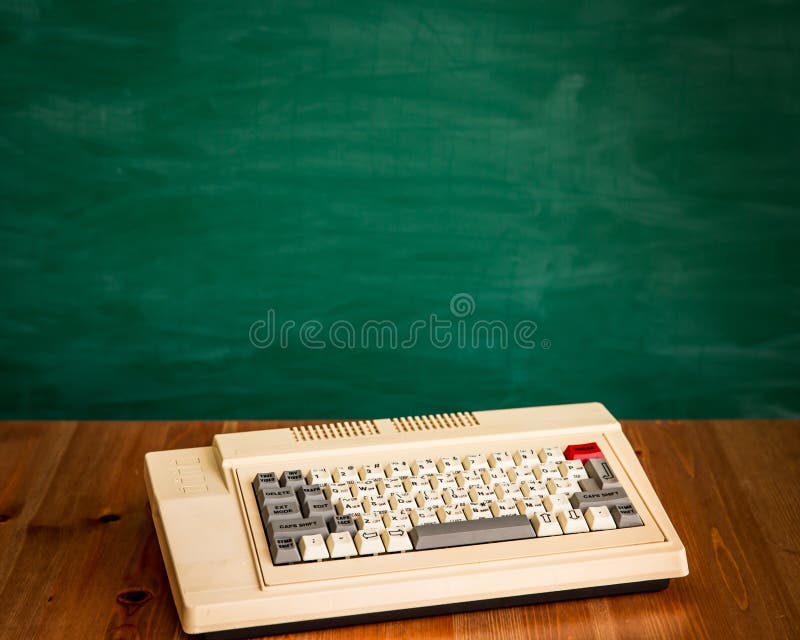 Retro keyboard close up stock photo. Image of repair - 237686526