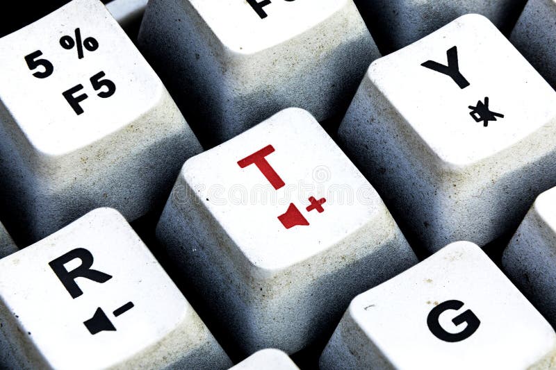 Red Keyboard Key Letter T Stock Photos - Free & Royalty-Free Stock ...