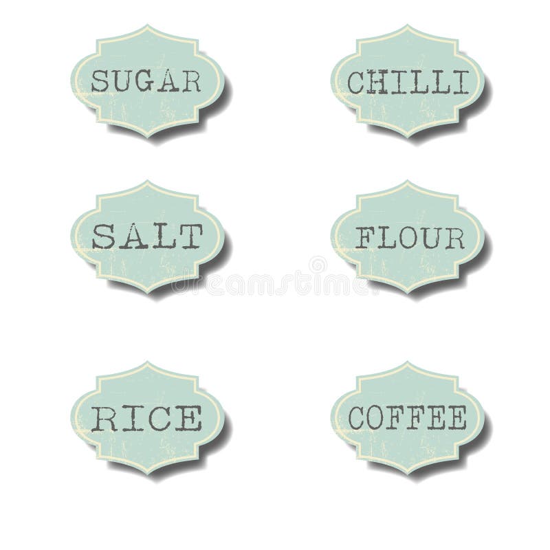 Retro labels stock illustration. Illustration of element - 35295996