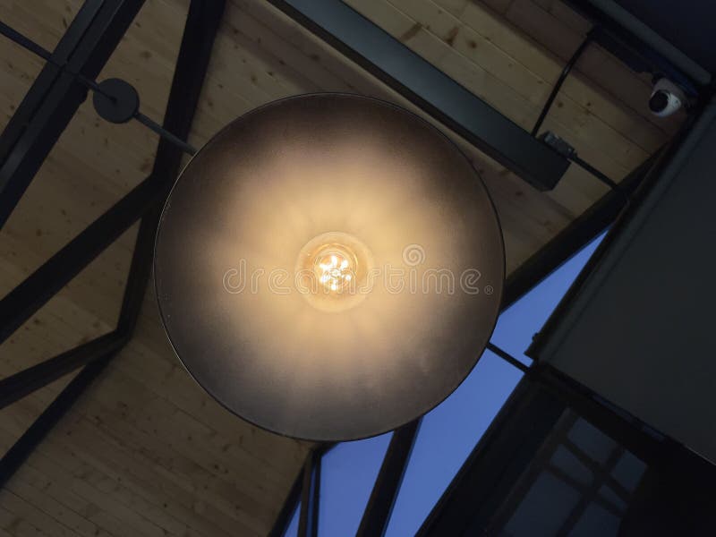 Retro Lamps Ceiling Look Stylish Stock Photos - Free & Royalty-Free ...