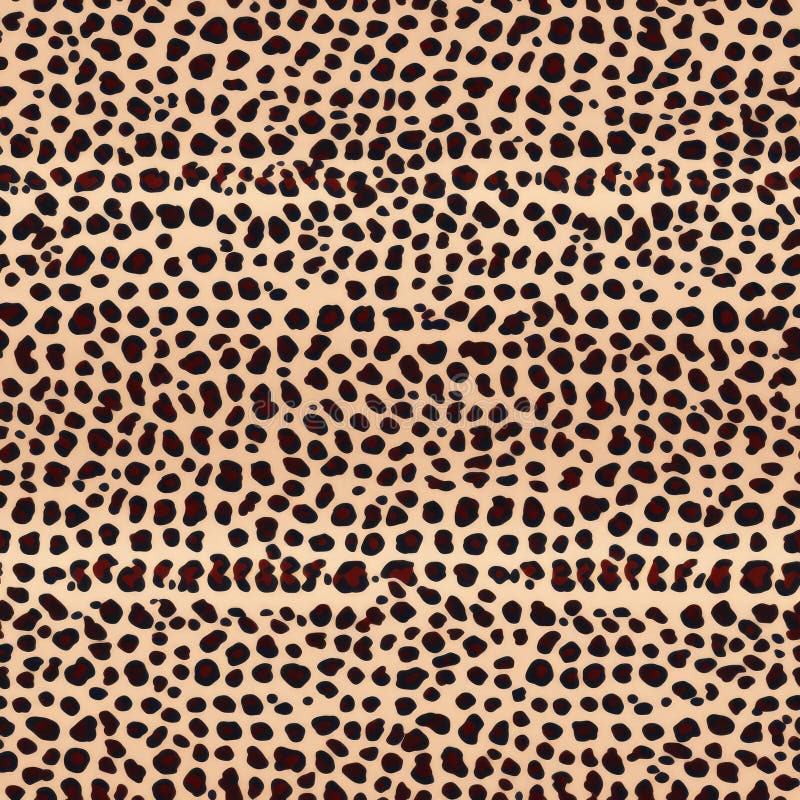 Retro Leopard Skin Pattern. Retro-inspired, Dense Leopard Spots on a ...