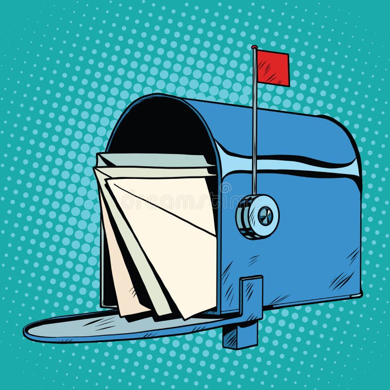 Mail Box Drawing Stock Illustrations – 2,819 Mail Box Drawing Stock ...