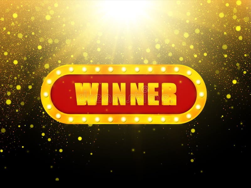 Retro Light Banner. Vector Frame Stock Vector - Illustration of ...