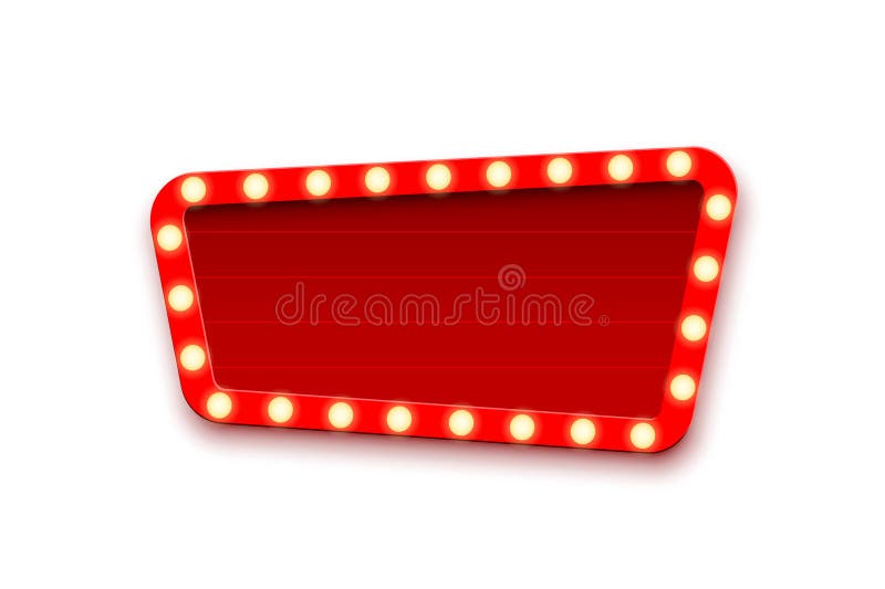 Illuminated Light Frame Banner Stock Illustrations – 21,886 Illuminated ...