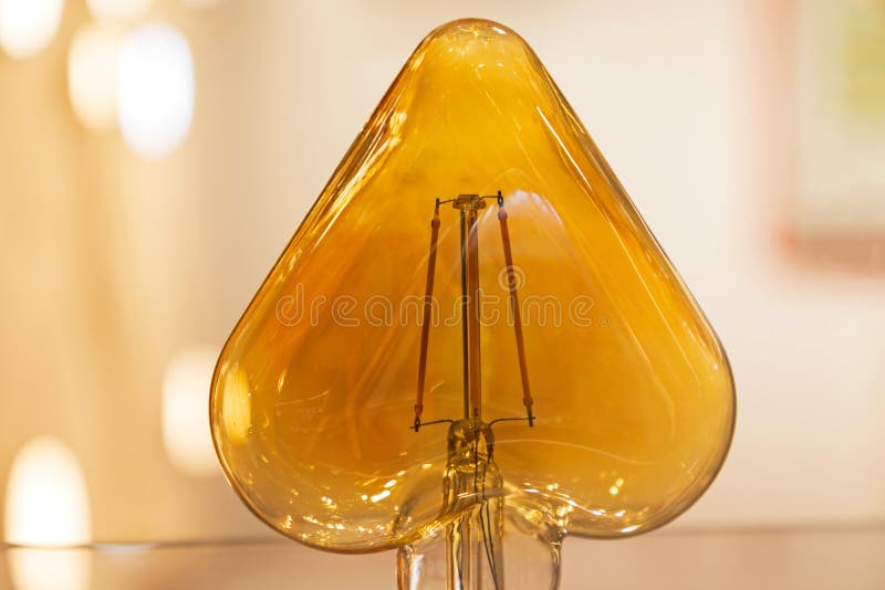Retro Lightbulb Shape stock image. Image of lumen, bulb - 185007181
