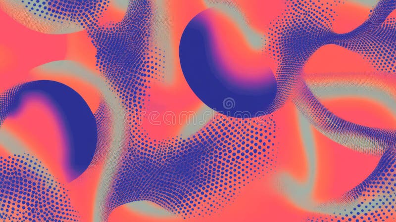 Retro Lo-fi Printer Texture with Dithered Patterns for Creative Design ...