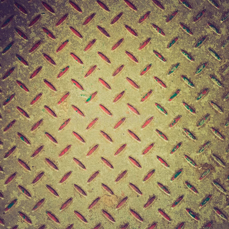 Retro look Diamond steel stock image. Image of rusty - 40763899