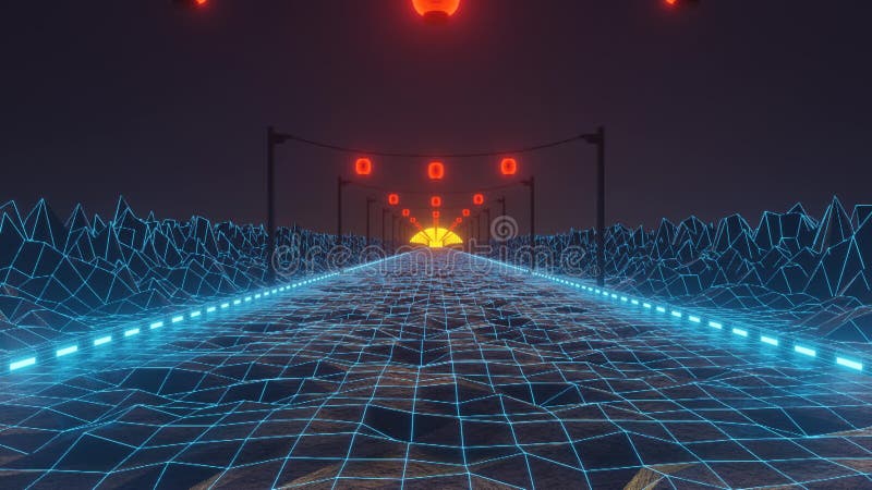 Retro loop animation stock video. Video of disco, futuristic - 246956581