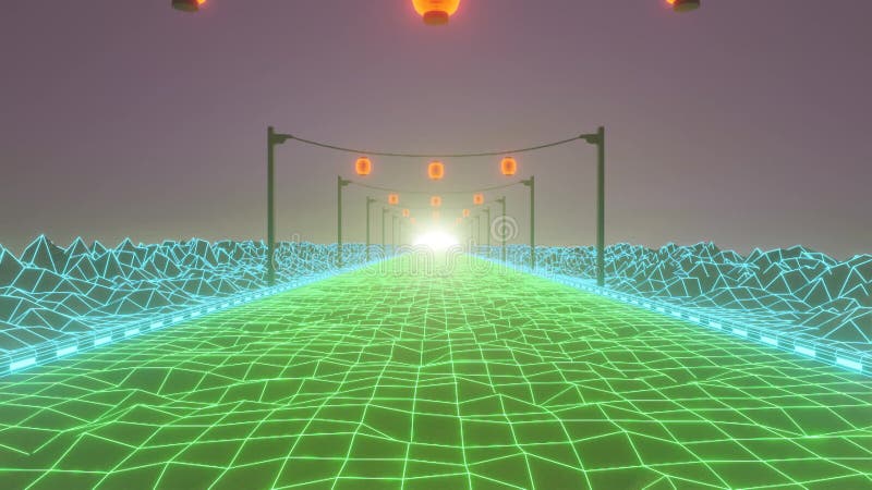 Retro loop animation stock footage. Video of light, neon - 246956610