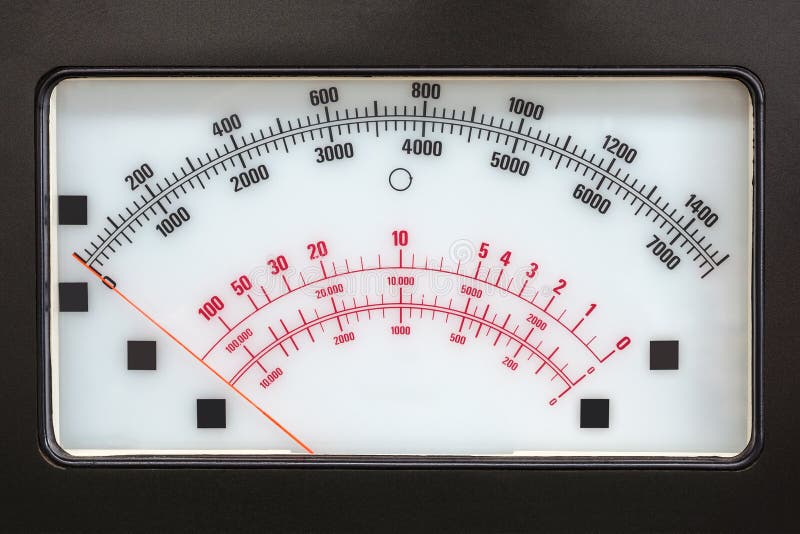 Sound decibel meter stock photo. Image of analyzing, close - 11585148