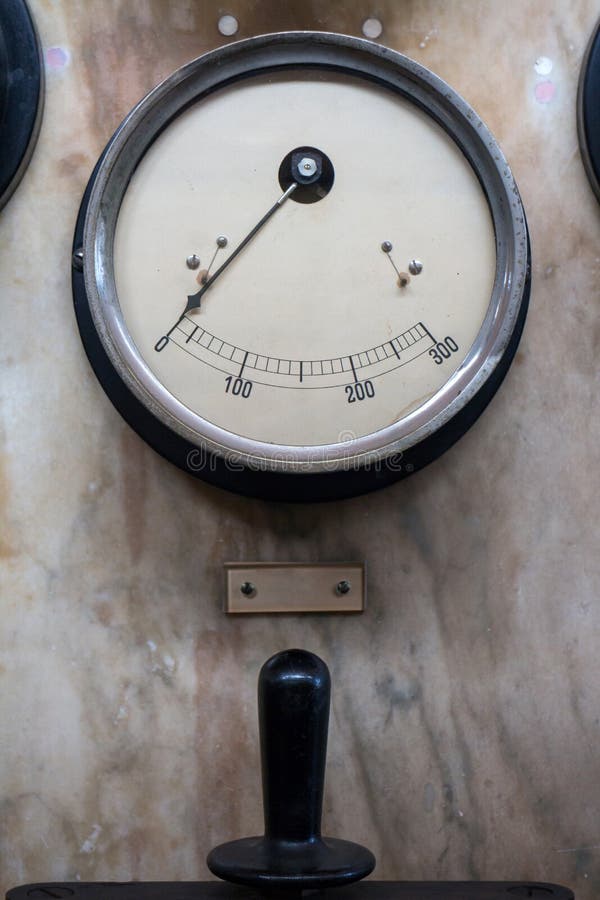 Old Retro Measuring Analog Instrument for Measuring Frequency, Radio ...