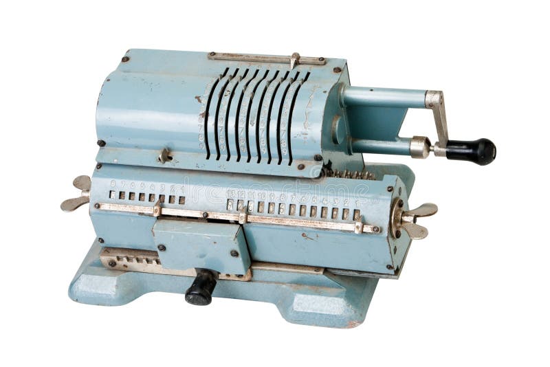 Old adding machine buttons stock image. Image of machine - 121294665