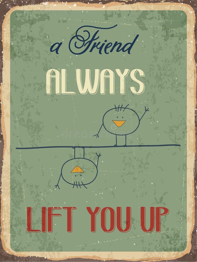 Retro metal sign stock vector. Illustration of product - 55860747