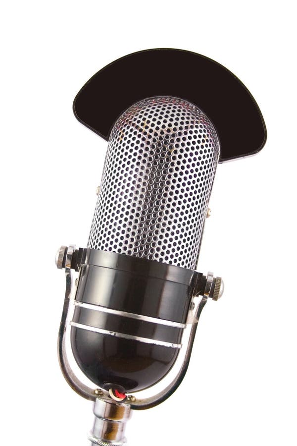 Vintage Microphone stock image. Image of vintage, aged - 4680001