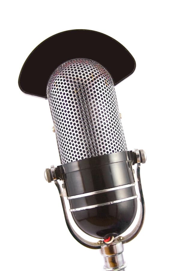 Vintage Microphone stock image. Image of vintage, aged - 4680001