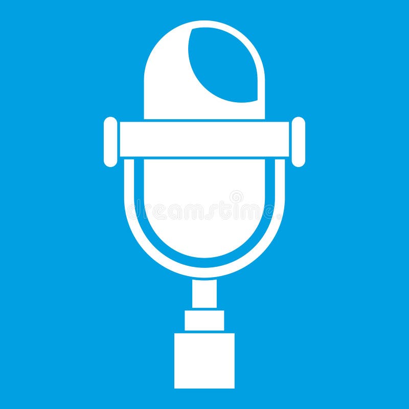 Retro Microphone Icon, Isometric 3d Style Stock Vector - Illustration ...