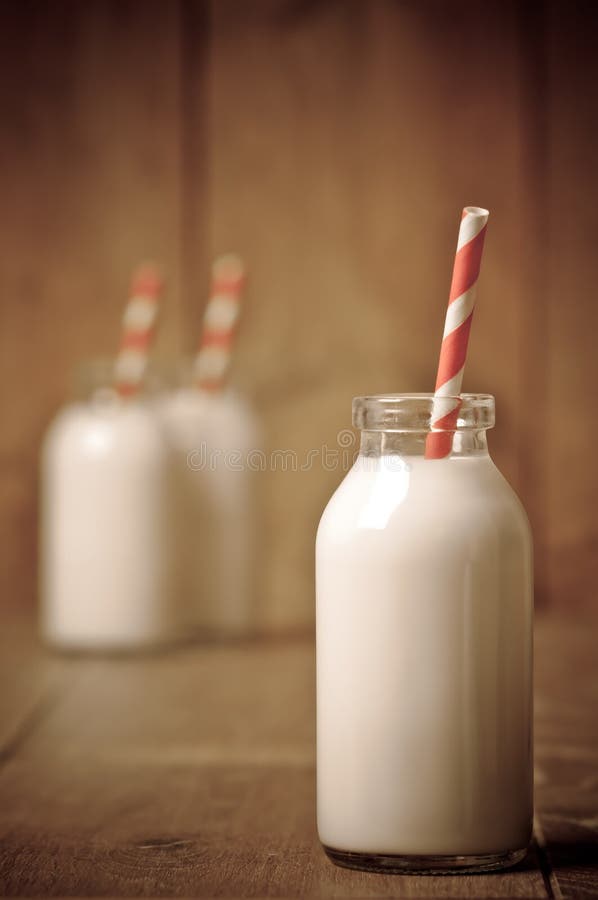Old milk bottle stock image. Image of bottle, container - 4434683