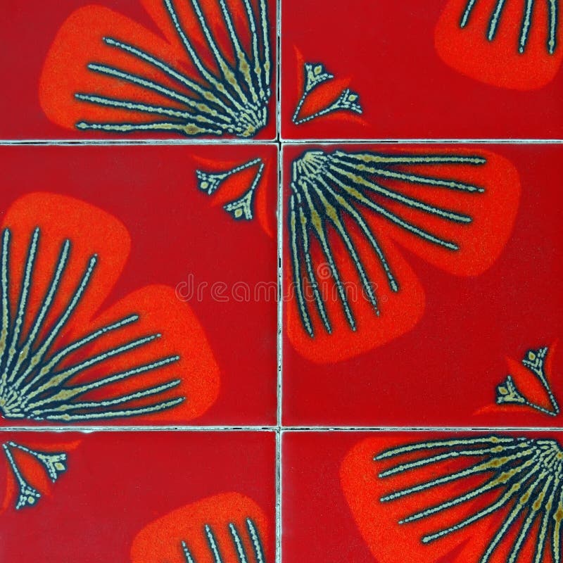 Retro mosaic tiles stock photo. Image of artistic, decorative - 9502058