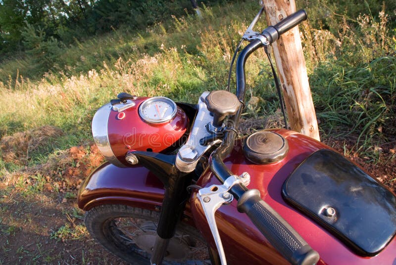 Retro Motorcycle Picture. Image: 3202078