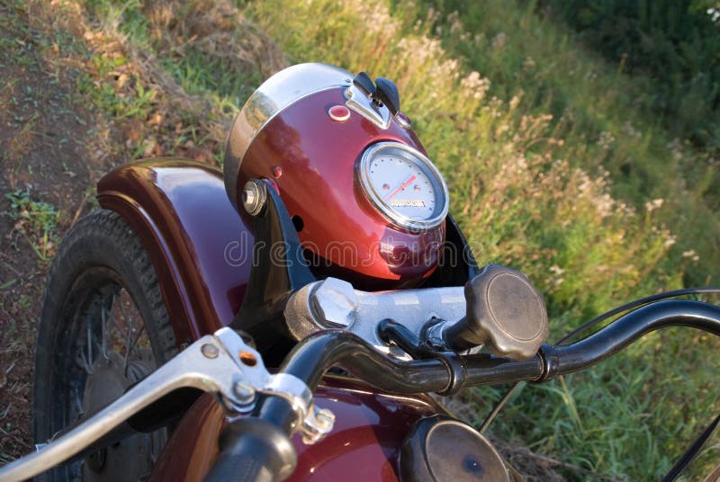 Retro Motorcycle Picture. Image: 3202092