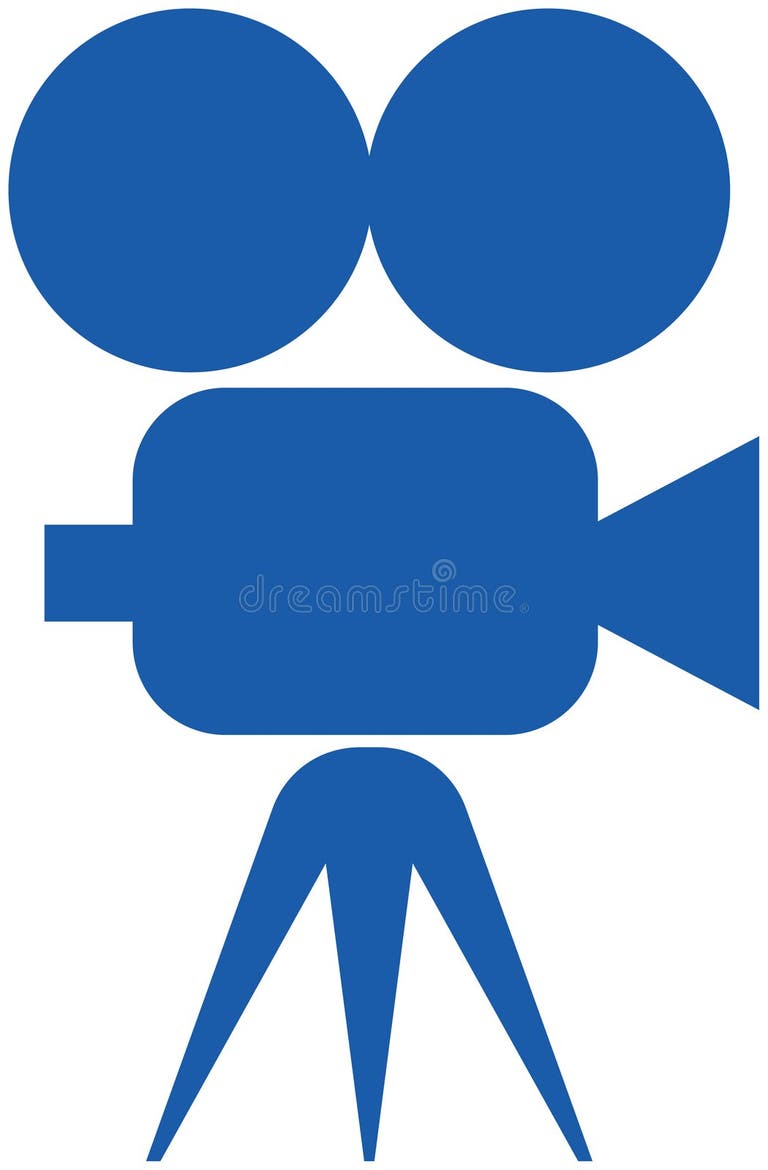 White Movie Reel Camera Clipart Stock Illustrations – 344 White Movie ...