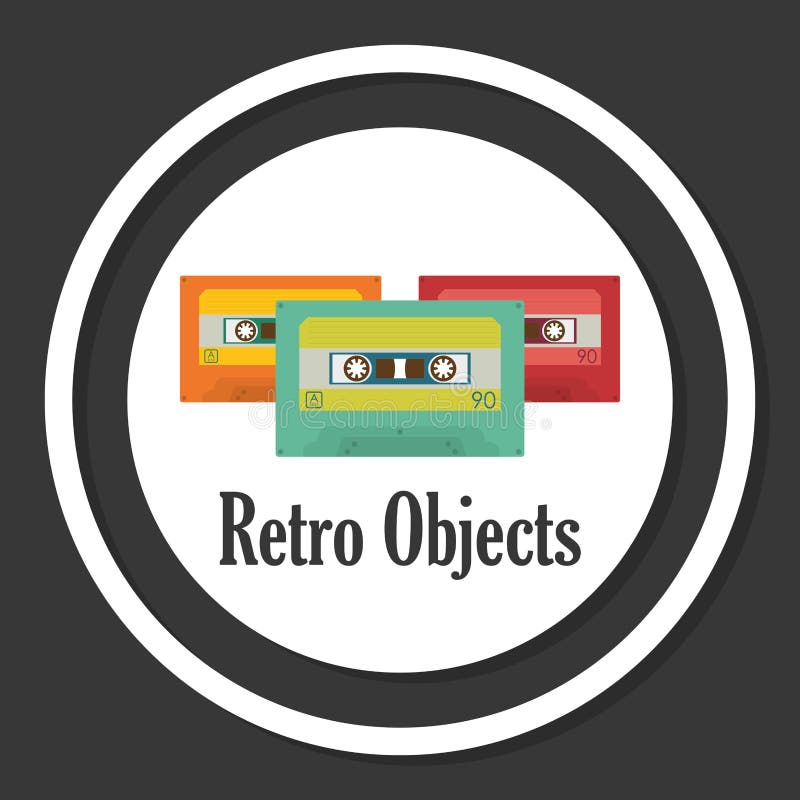 Retro Objects Vintage Design Stock Vector - Illustration of equipment ...