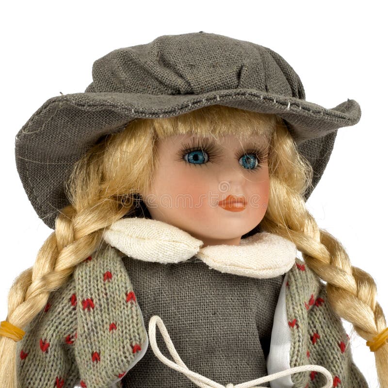 Retro old dolly stock image. Image of female, green, glass - 15359015