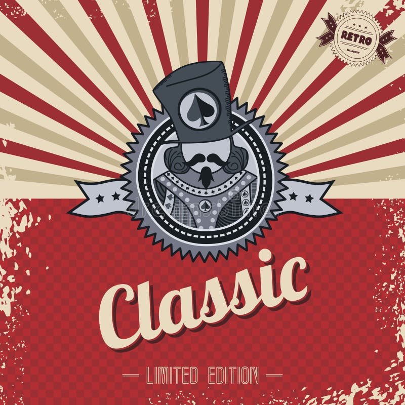 Retro page theme template stock vector. Illustration of drawing - 49415758